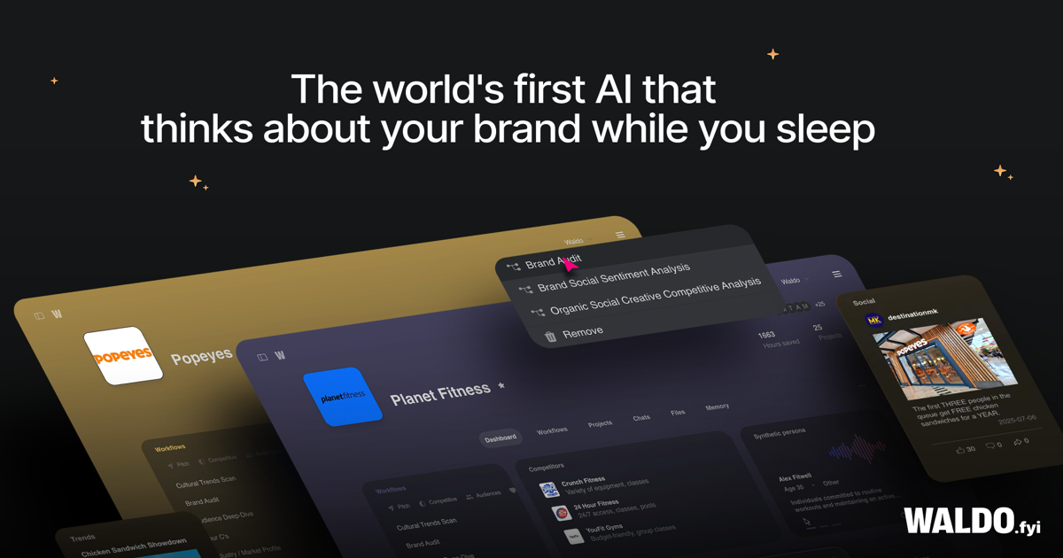 Waldo – Your AI-powered strategy engine